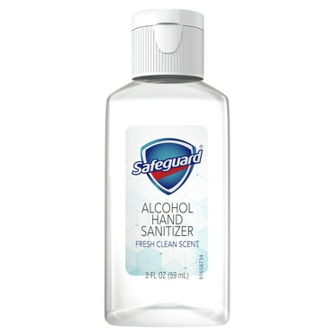 Safeguard Alcohol Hand Sanitizer, Fresh Clean Scent, 2 oz - Walmart.com