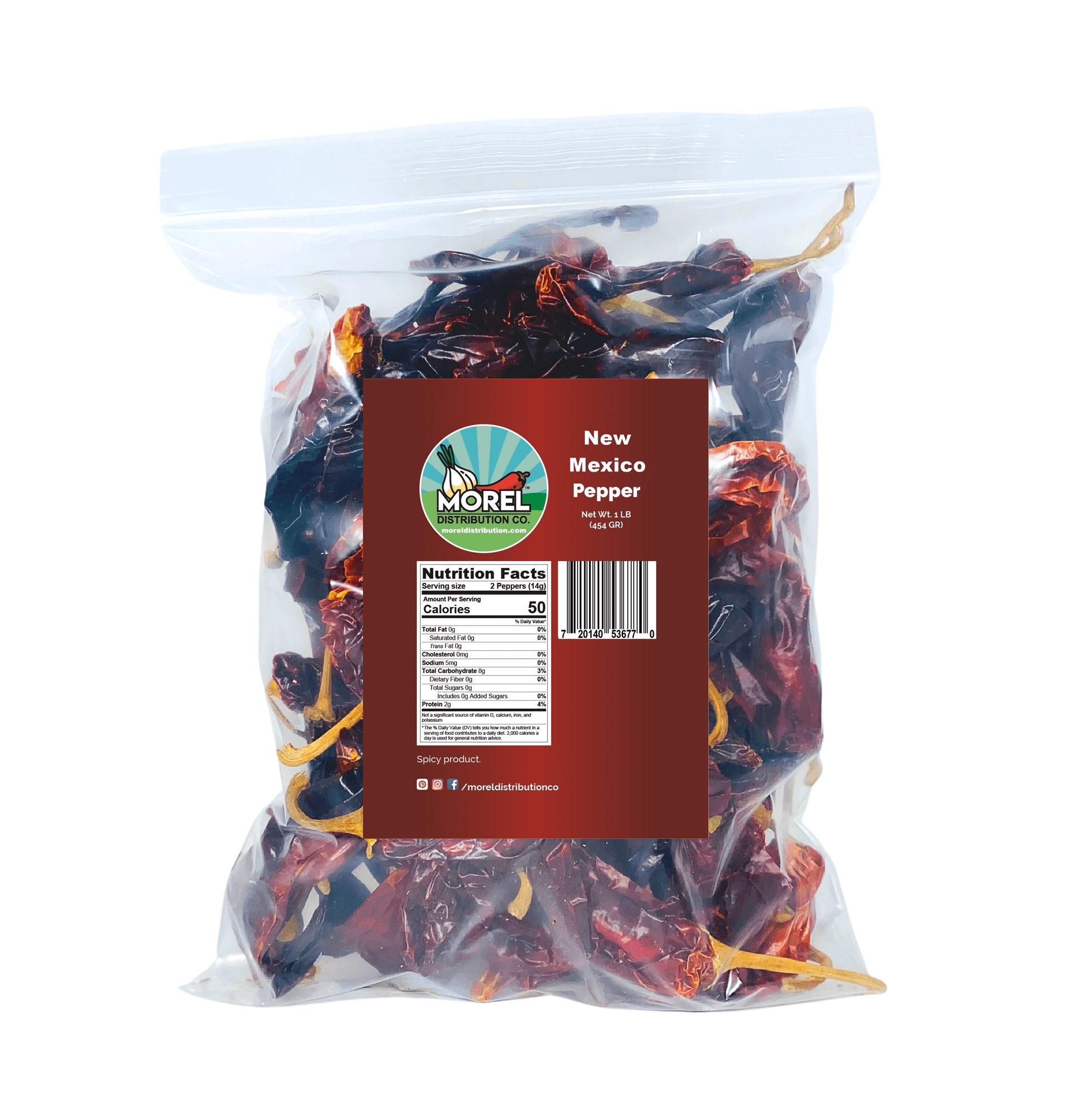 Dried Hatch New Mexico Chile Pepper, Red Chili Pods. 1 Lb - Walmart.com
