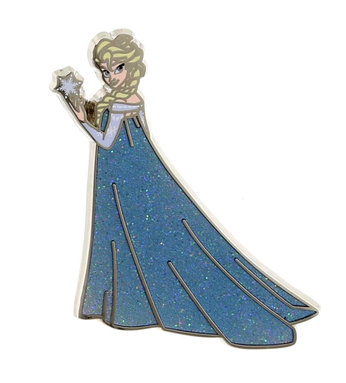 Disney Parks Frozen Glitter Elsa Pin New with Card - Walmart.com
