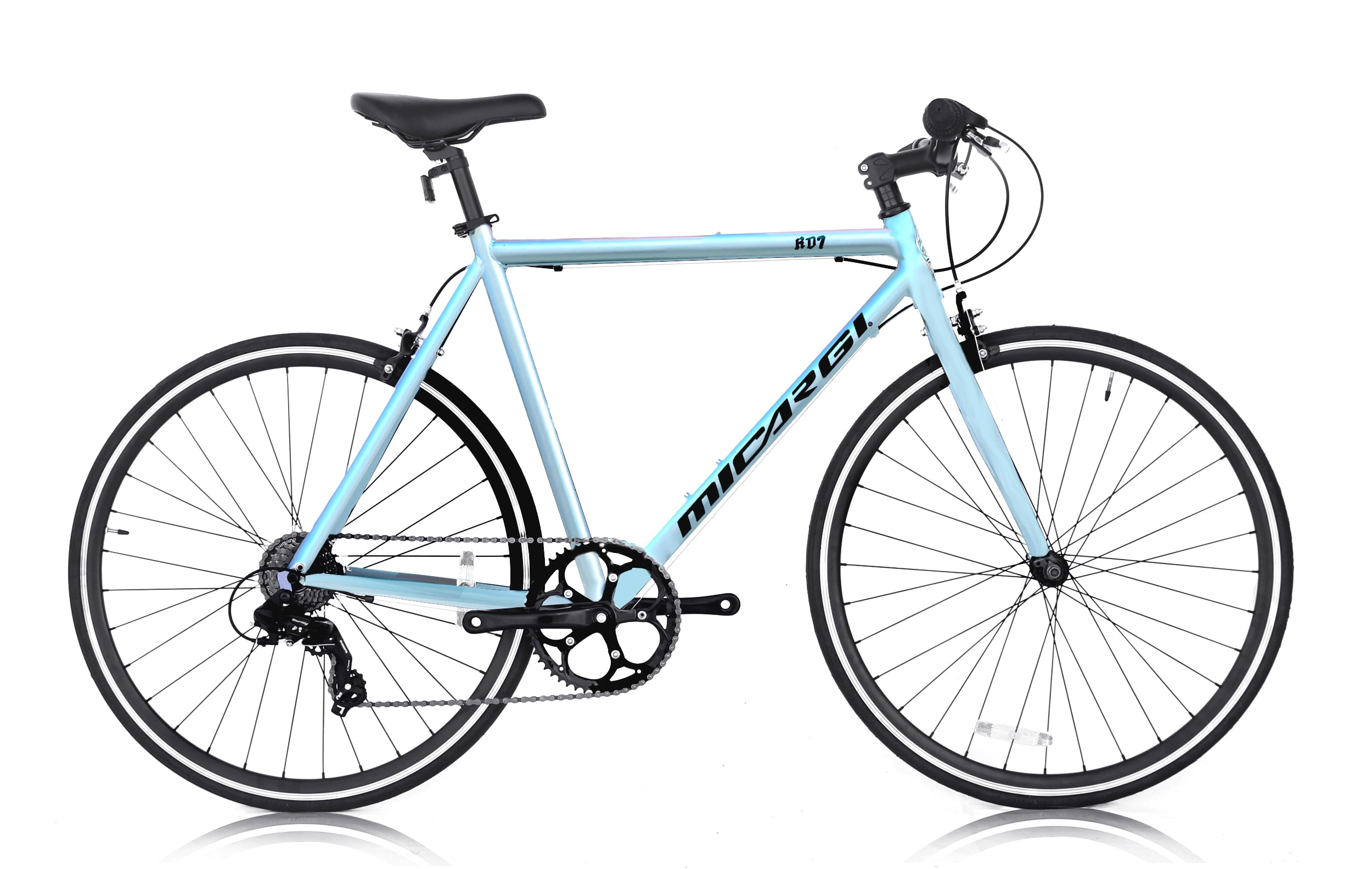 Micargi RD-7 Chrome Silver Color Bicycle - Walmart.com