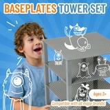 Strictly Briks Classic 10"x10" Baseplates Brik Tower | 4 Baseplates, 30 ...