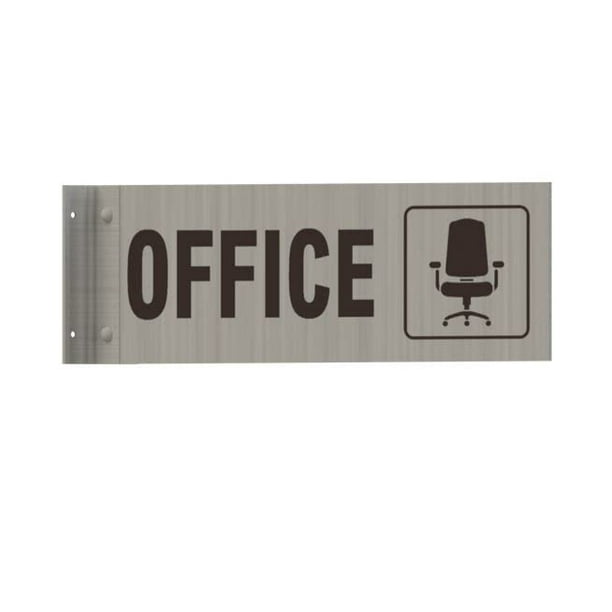 Office Sign -Two-Sided/Double Sided Projecting, Corridor and Hallway ...