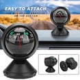 Car Dashboard Automotive ABS Ball Compasses Adjustable Angle Portable ...