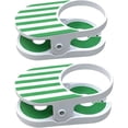 Clip-On Drink Holder for Desk Table Beach Chair, Portable Cup Holder ...