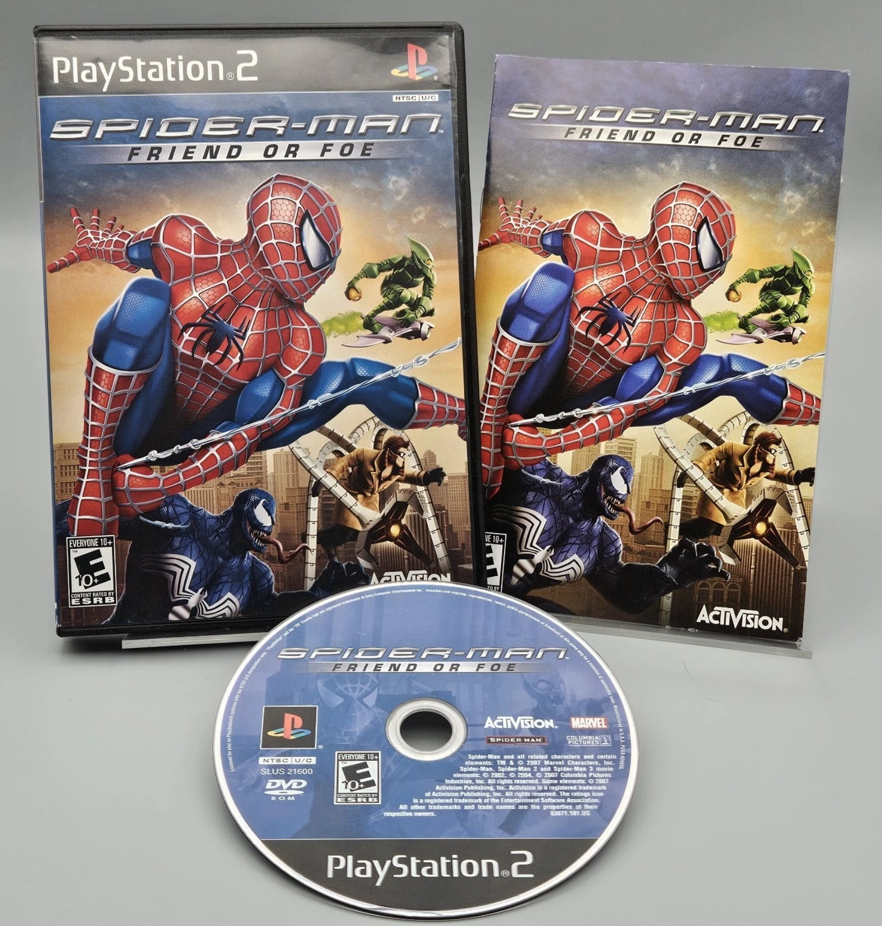 Pre-Owned Spider-Man: Friend or Foe - Complete in Box - Black Label ...