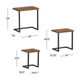 Hillsdale Furniture Emerson Nesting Tables - Set of 3 - Walmart.com