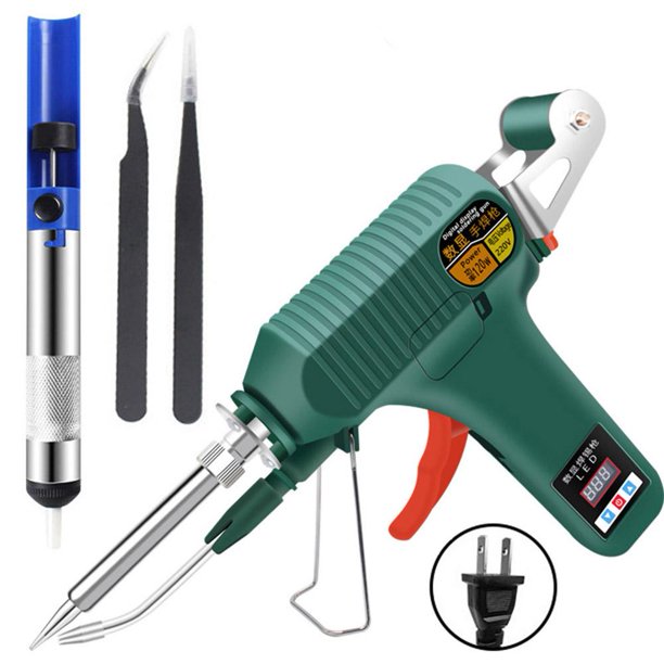 UOYOTT 80W Soldering-Gun Auto Solder Feed Hand-Held Soldering Iron ...