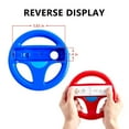 NBCP Mario Kart Driving Wheel, 2pcs Steering Wheel for Wii Remote, ABS ...