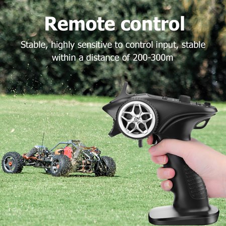 Jinveno 4CH 2.4GHz Digital Radio Transmitter Controller + Receiver for ...