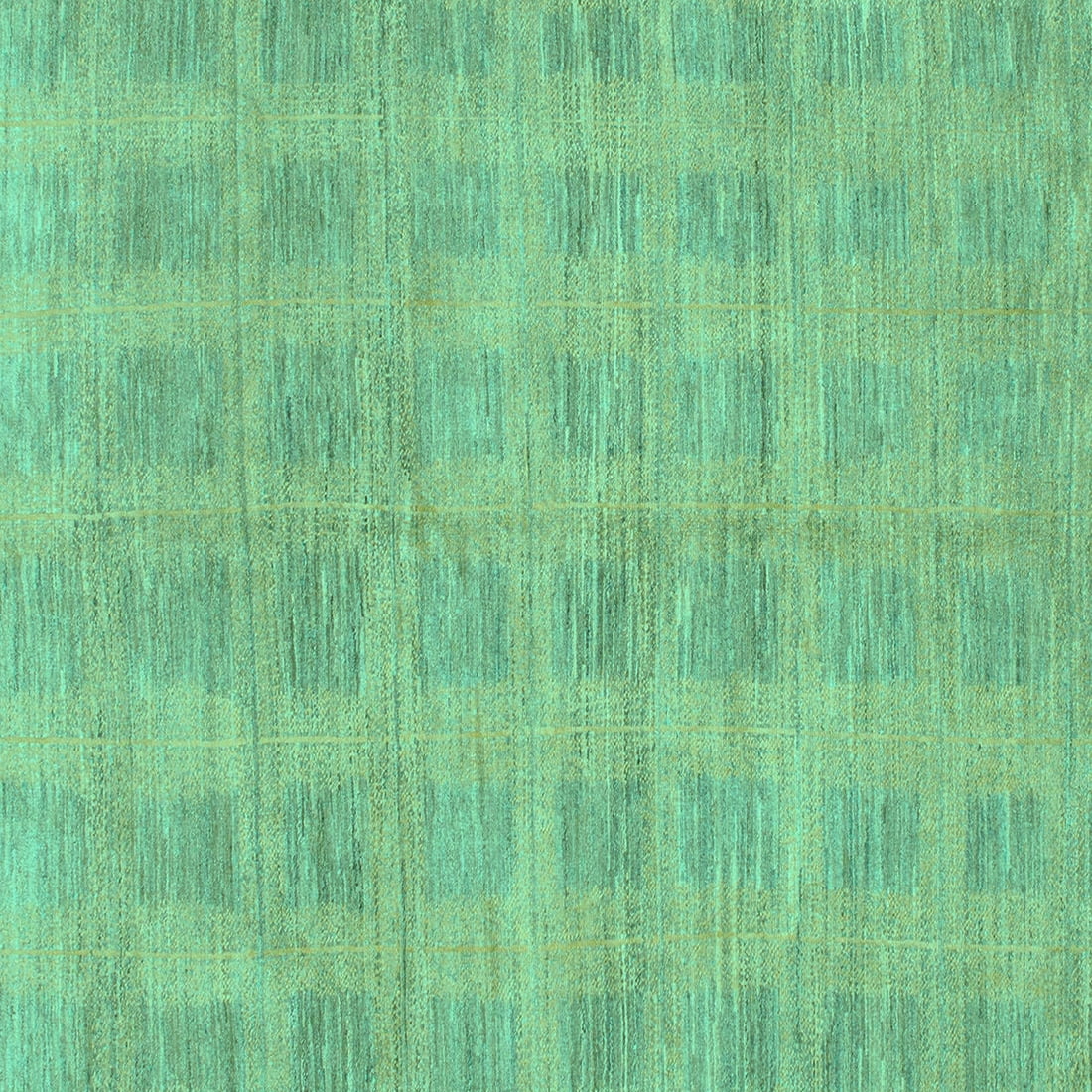 Ahgly Company Indoor Square Solid Turquoise Blue Modern Area Rugs, 6 ...