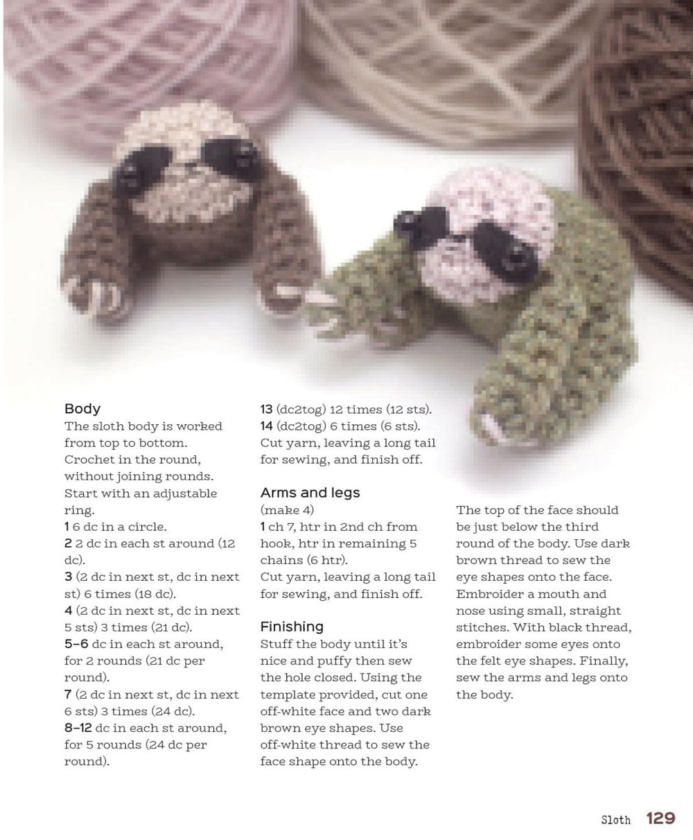 Amigurumi Pattern Book Mini Crochet Creatures 30 Free Alpaca Crochet