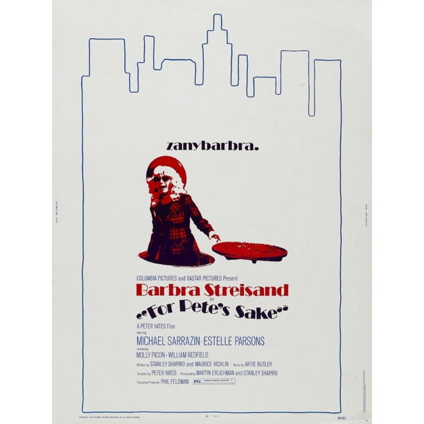 For Petes Sake Poster Barbara Streisand 24Inx36In Art Poster 24x36 ...