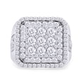 AFFY Mens Wedding Band Ring 3.00 Carat (ctw) Round Cut Lab Grown ...