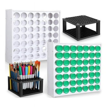 Craft Smart's Spinning Paint Storage Tower - 48 Holder Spinner ...