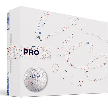Vice Golf Pro Soft Drip Golf Balls, Red, 12 Pack - Walmart.com