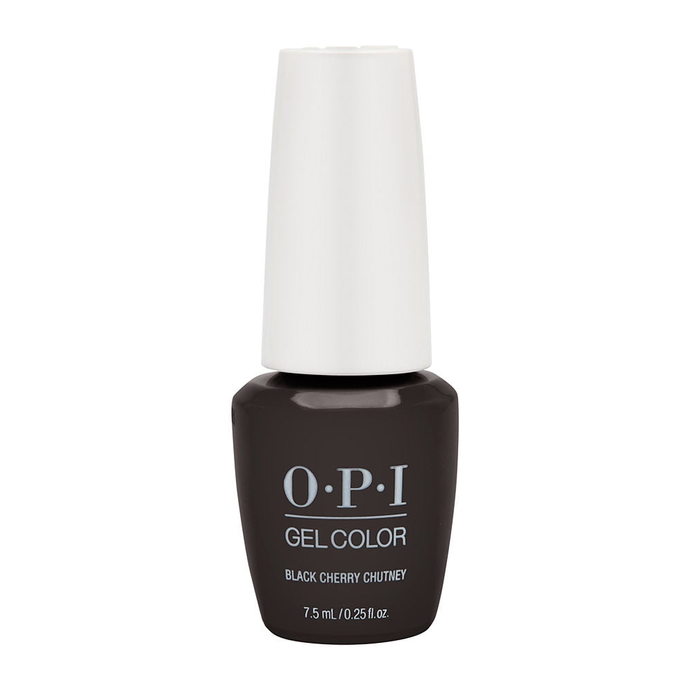 OPI GelColor Soak-Off Gel Lacquer Mini GCI43B / 0.25oz - Black Cherry ...