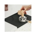 Espresso Tamping, Silicone Coffee Tamping With Three Grooved Sections ...