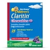 Claritin Kids Allergy Relief, Non-Drowsy 24 Hour Chewable Tablets ...