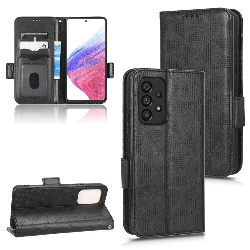Samsung Galaxy A53 5G Case , Leather Wallet Cover Magnetic Full Body ...