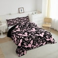 Castle Fairy Black Bats Twin Comforter Sets for Teens,Gothic Vintage ...