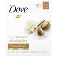 Dove Purely Pampering With Shea Butter Gentle Beauty Bar Soap Warm