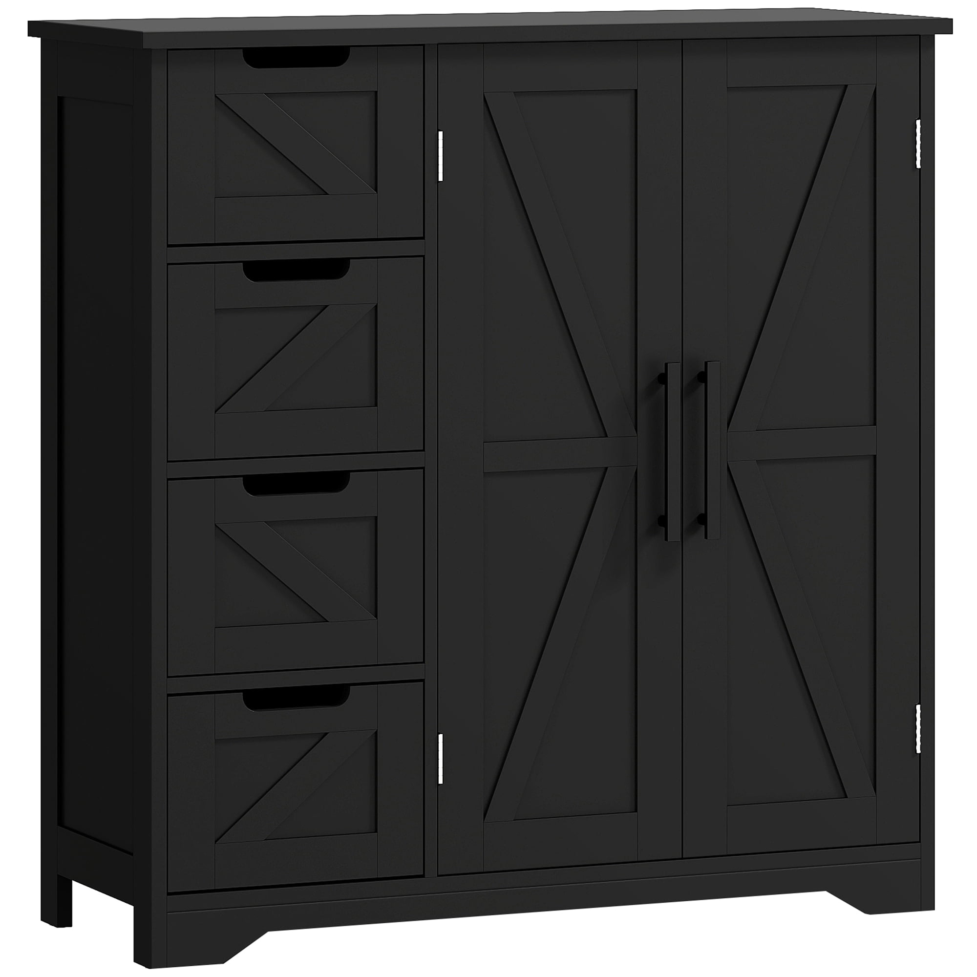 Click here for Homcom Bathroom Floor Cabinet  Farmhouse Storage C... prices