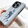 Blue Whale Shark Tough Phone Case for Apple iPhone, Dual-Layer ...