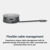 Dell 6-in-1 Laptop PC Universal Expansion Connector: USB-C Multiport ...