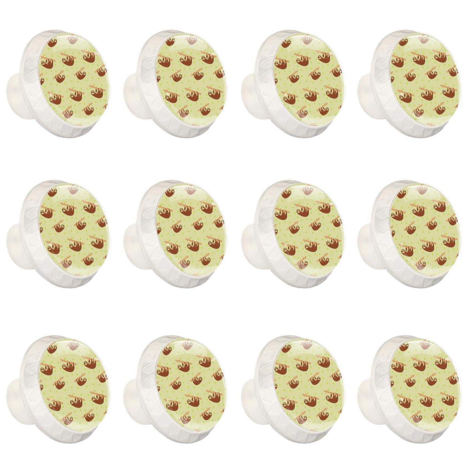12 Pcs Sloth Baby Knobs for Kitchen Cabinet Cupboard Dresser Bookcase ...
