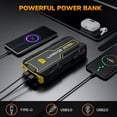 Car Jump Starter, 5000A Portable Jump Box for Cars (Engines up to 7.0L ...