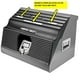 Powerbuilt 26 in Rapid Box Portable Slant Front Tool Box w/Tool Magnets ...