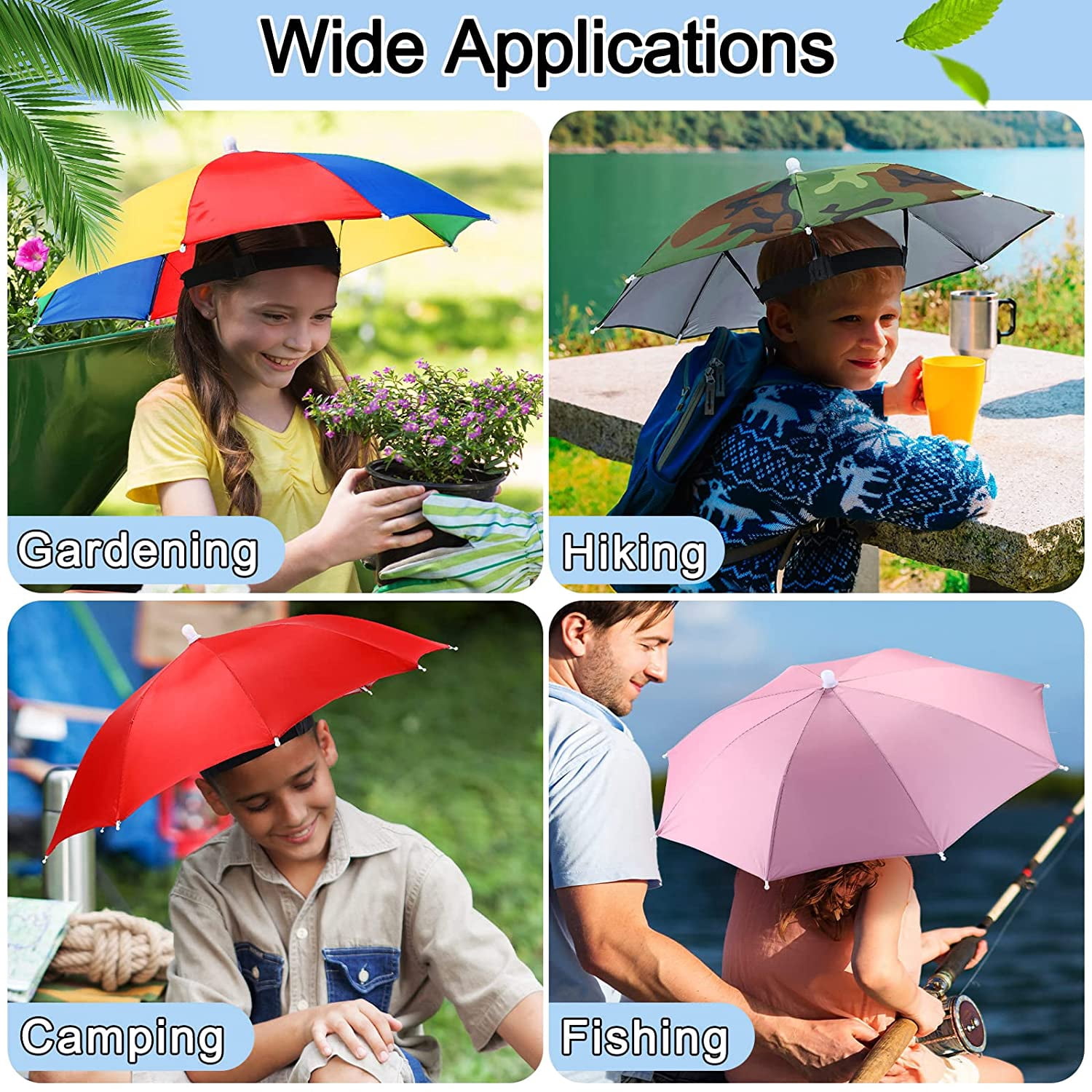 Kids Head Umbrella
