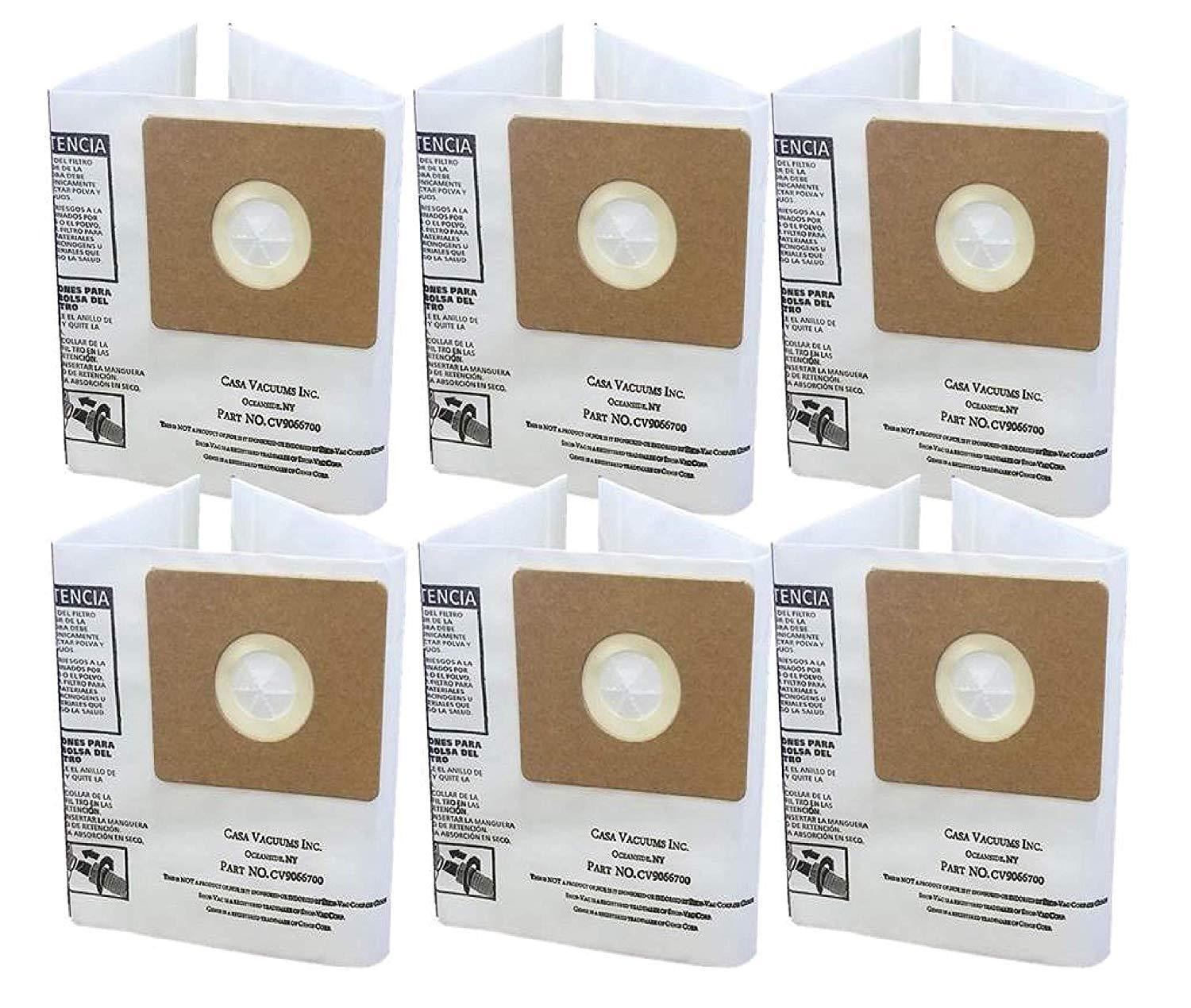 CASA VACUUMS replacement for Shop-Vac Type A Bags, compatible to ...