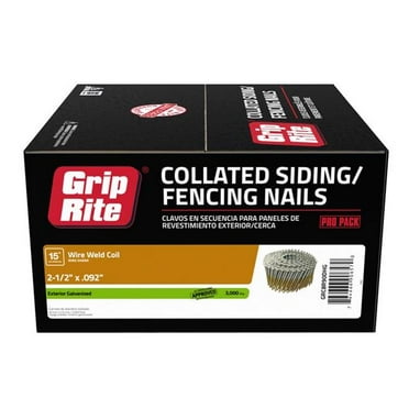 Grip Rite 60HGC 50 Lb 6" Hot Dipped Galvanized Smooth Shank Common Nail ...