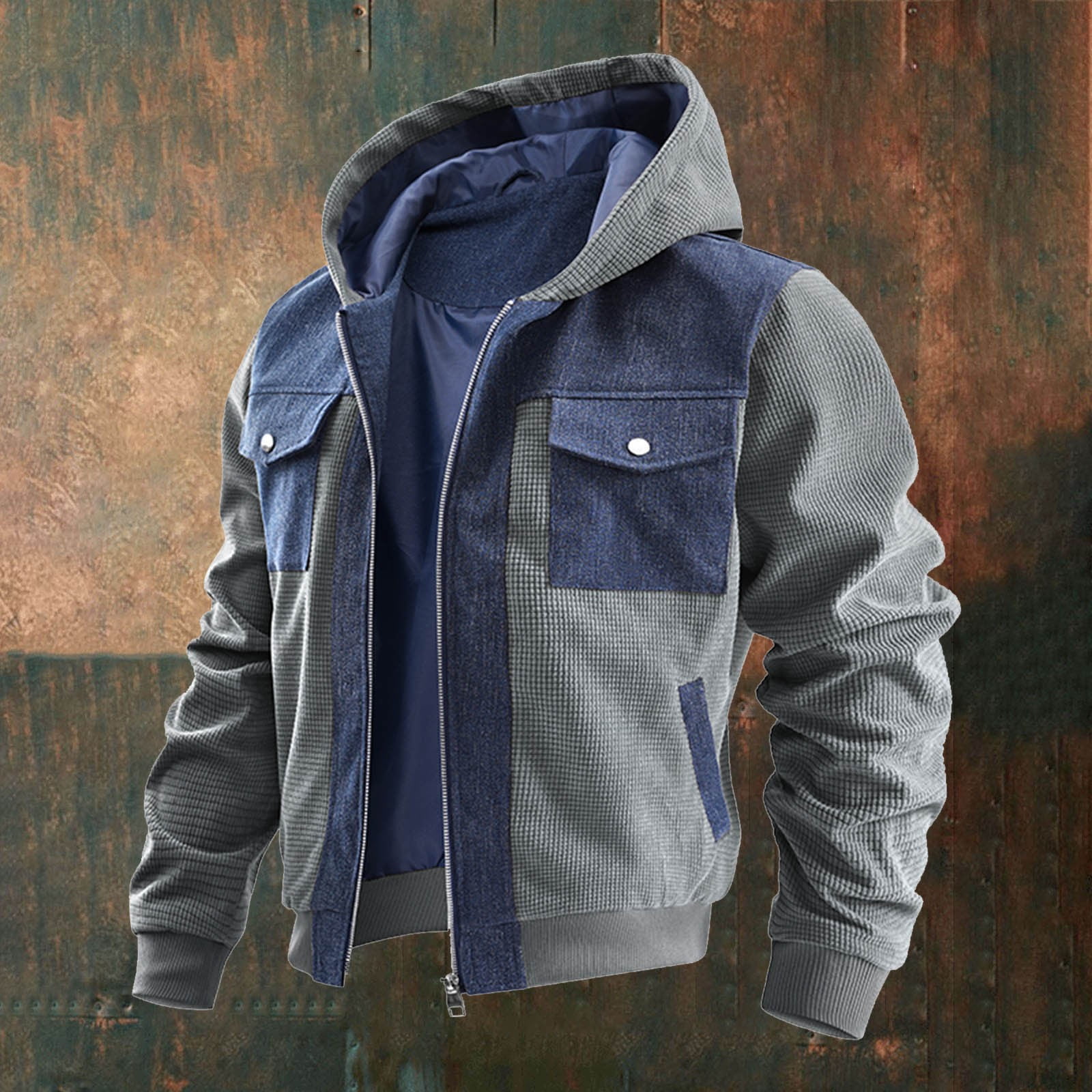 Click here for Wanpidan Mens Casual Jacket With Multiple Pockets... prices