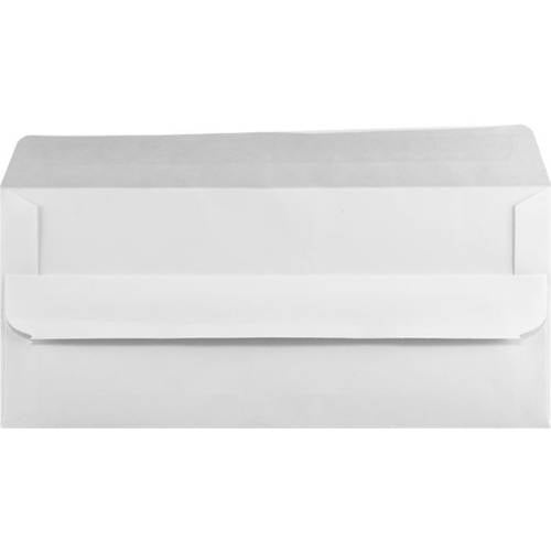 Envelopes.com #10 Square Flap Envelopes (4-1/8" x 9-1/2"), 24 lb ...