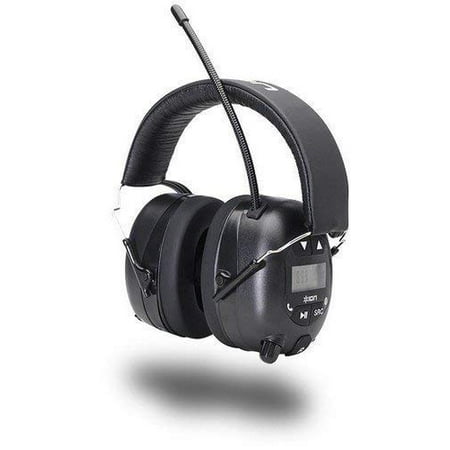 ION Audio Tough Sounds Hearing Protection Headphones with Bluetooth and ...
