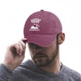 I’m Not A Morning Person Wine Red Hat Adjustable Funny Fashion Unisex ...