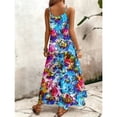 Abstract Artistic Pattern 3D All-Over Print Womens V-Neck Cami Maxi ...