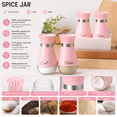 2 Pack Green Salt and Pepper Shakers Set, Salt and Pepper Dispenser ...