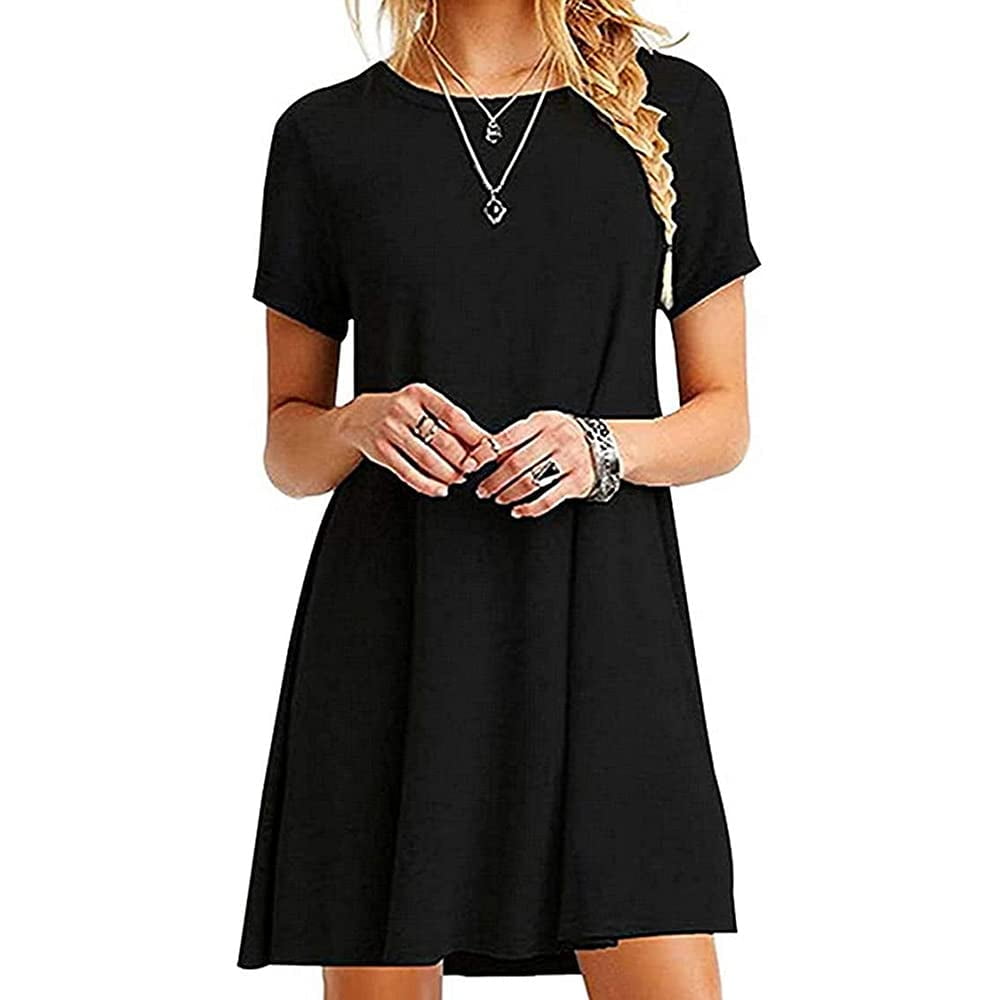 Click here for Coloody Womens Casual Round Neck Short Sleeve Tshi... prices