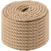 ZEONHAK 1/2 Inch Burlap Jute Twine, 100 Feet, Extra Thick Manila Hemp ...