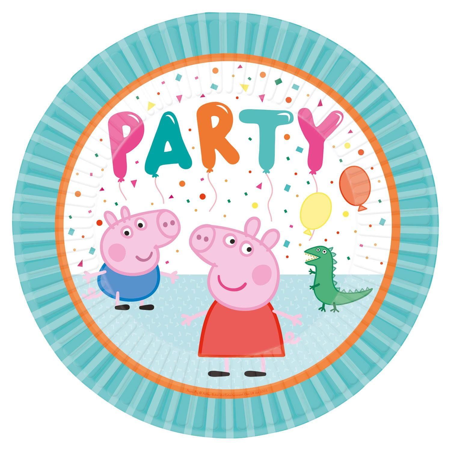 Click here for Peppa Pig Party Plates (Pack Of 8) One Size prices