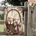 8x12 Inches Springtime Rustic Farmhouse Wall Art Print featuring Two ...