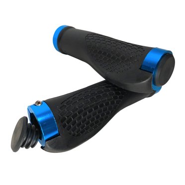 RNX Lock on Red Bike Grips MTB BMX Mountain Bike Handlebar Grips with End Caps - Walmart.com