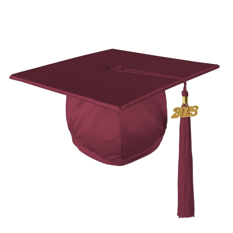Maroon Cap And Diploma