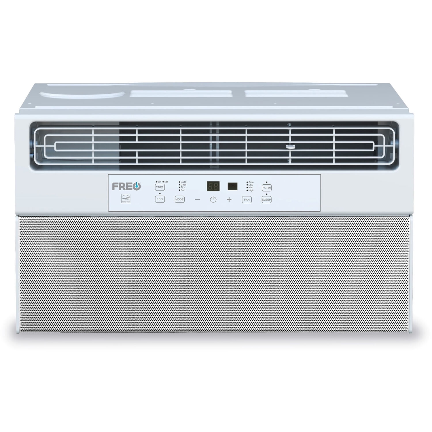 FREO 8,000 BTU Ultra Quiet Window Air Conditioner - Walmart.com
