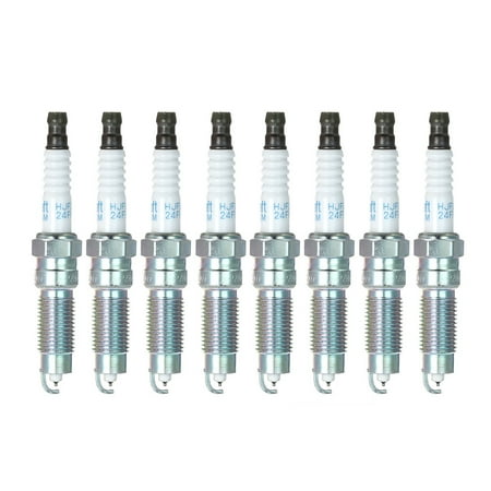 Double Platinum Spark Plugs Motorcraft SP-509 HJFS-24FP For Ford (Pack ...