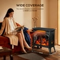 Free Shipping! \Auseo Warm Infrared Portable Fireplace Heater 25\\, All ...