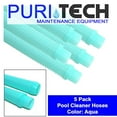 Puri Tech Pool Cleaner Vac Hose Kreepy Krauly Barracuda 1.5 in x 48 ft ...